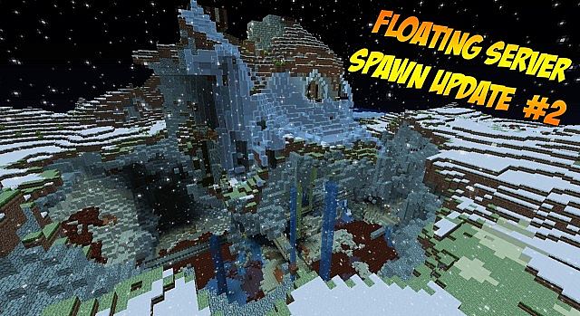 Floating server spawn Minecraft Map