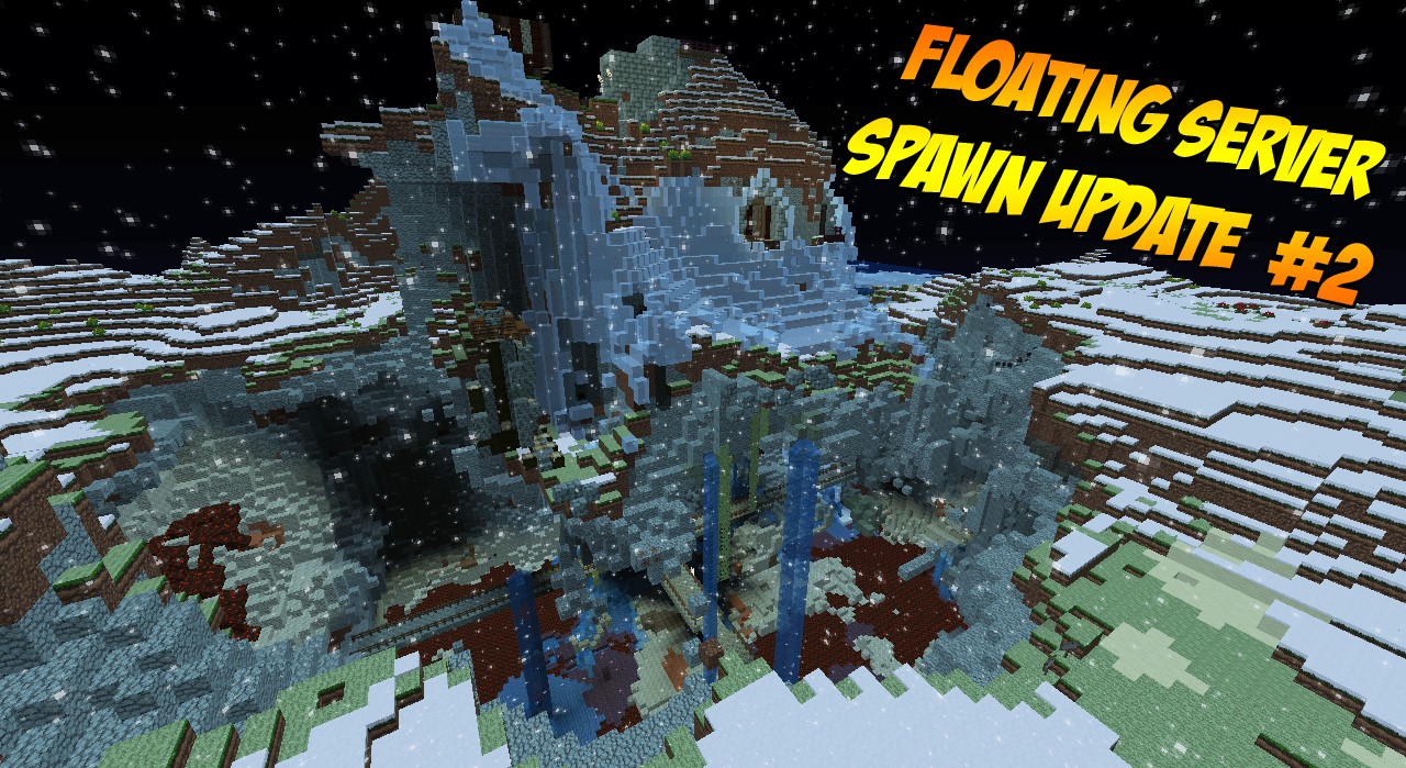 Floating server spawn Minecraft Map