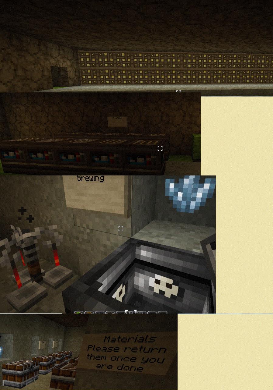 Hunger Games themed world Minecraft Map