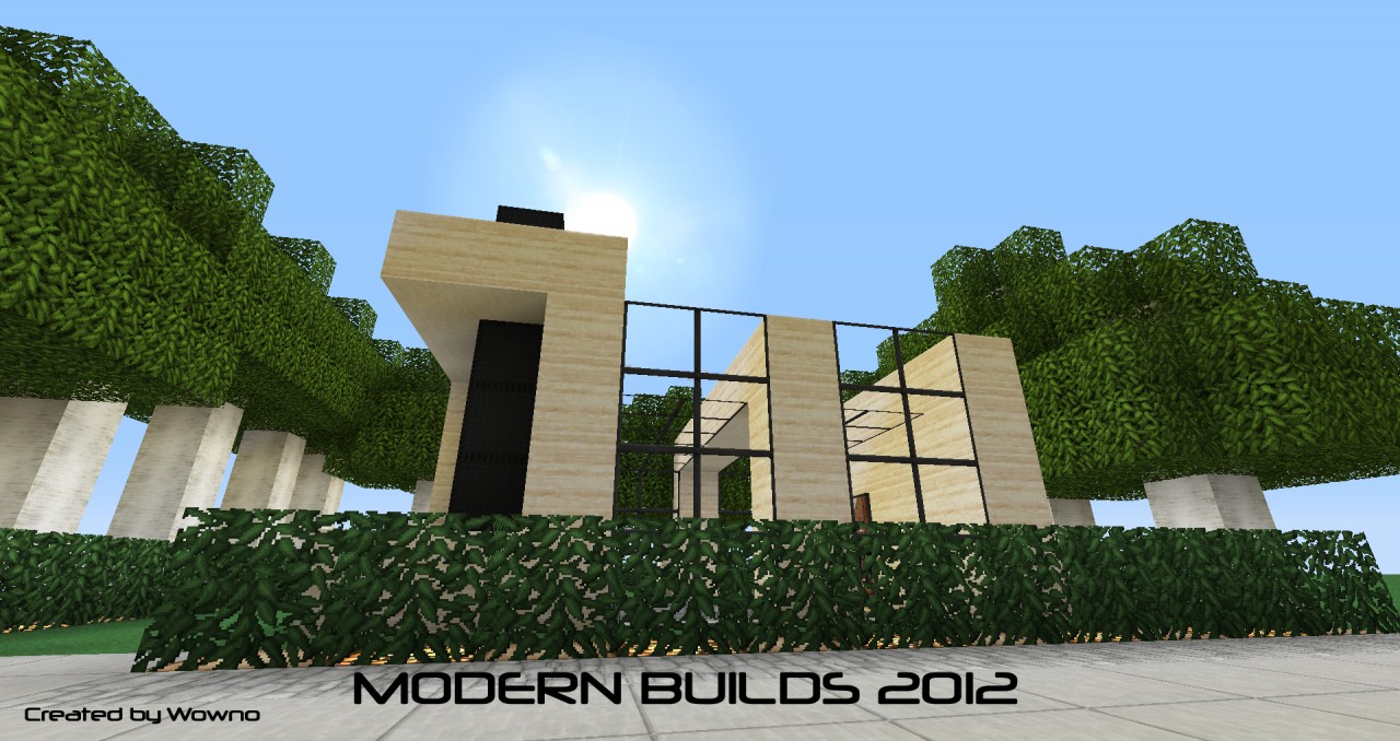Modern build! Minecraft Map