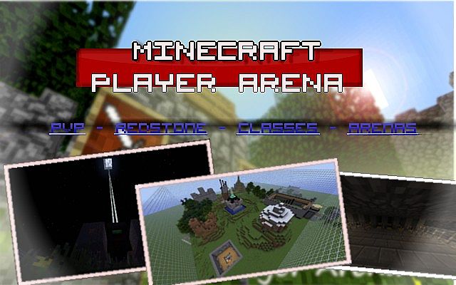 Player Arena Minecraft Map