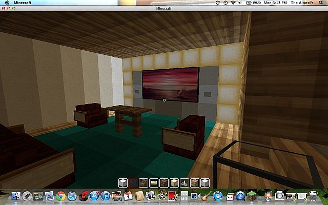 Lazy Lounge (Modern House Collection) Minecraft Map