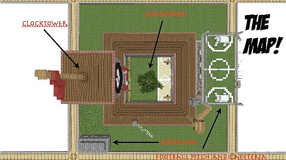 Crafting Corners Middle & High School Minecraft Map