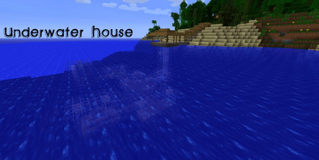 Underwater House Minecraft Map