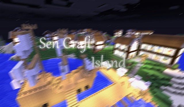 Sen Craft Island (Server Spawn) Minecraft Map