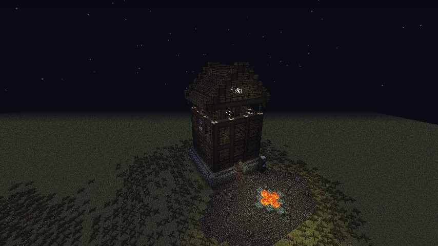 Skyrim Build Contest (Alchemist Shack & Shor's Watch Tower) Minecraft Map