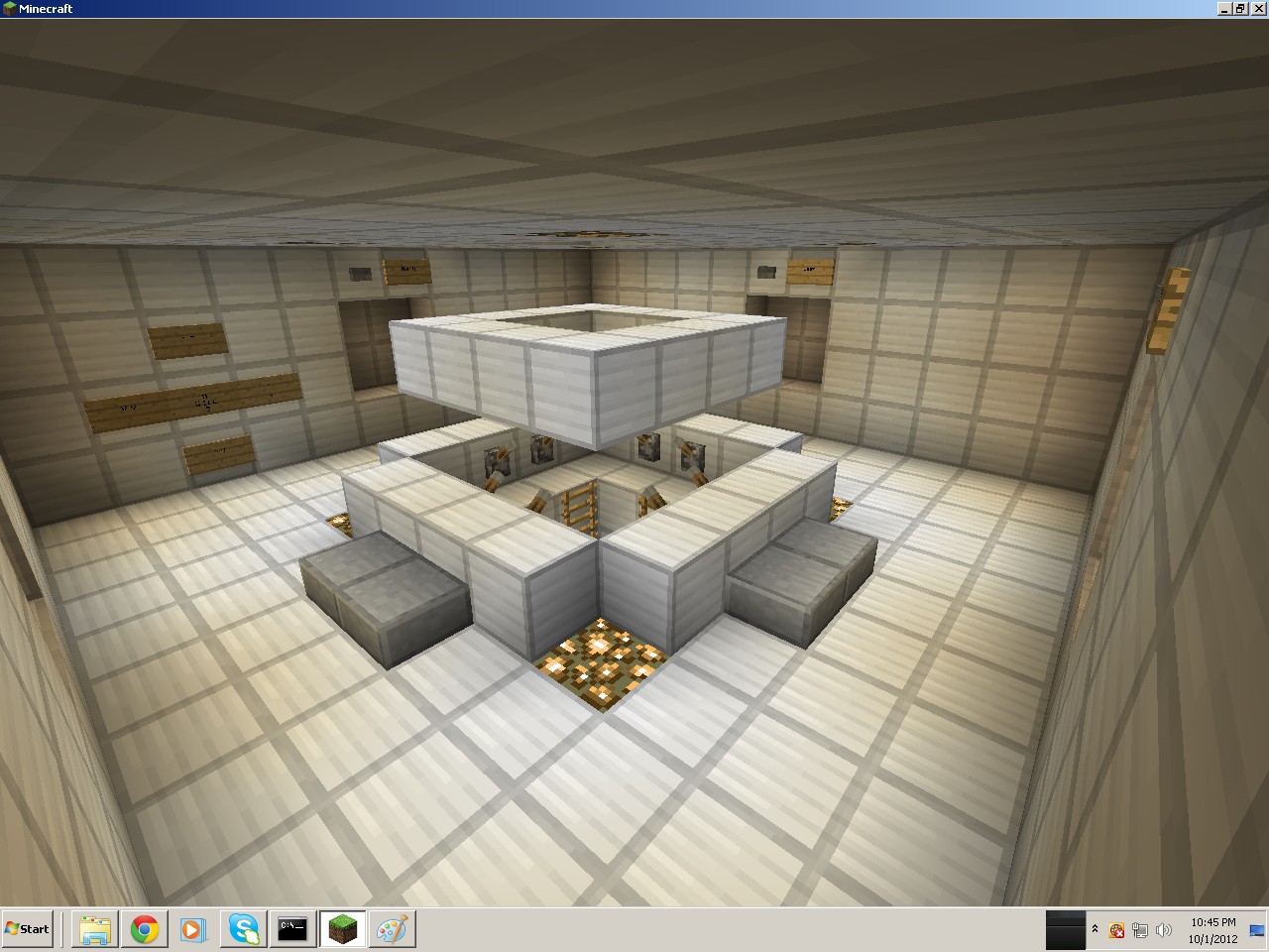 the CUBE Minecraft Map