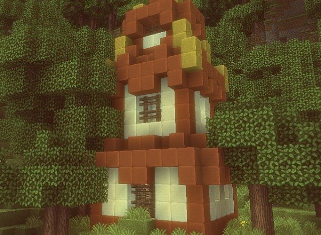 ISLAND OF SHEN'ZIN - PANDAREN STYLED HOUSE Minecraft Map