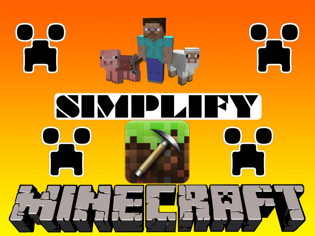 Simplify Your Minecraft! Minecraft Texture Pack