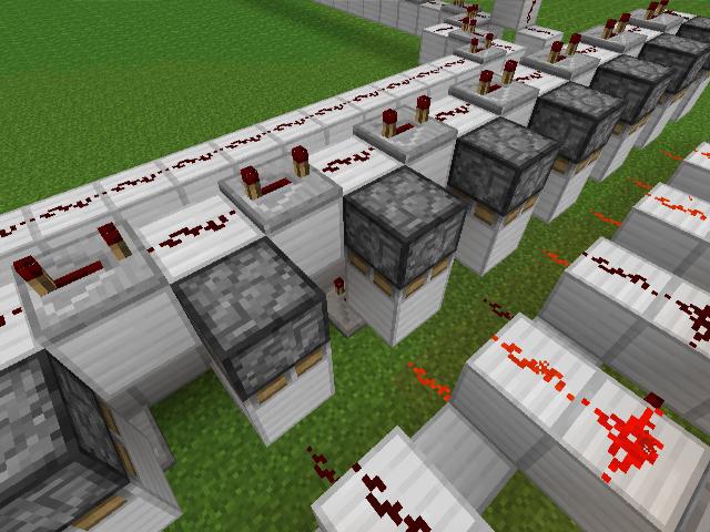 Pulse-based Data Transmission Minecraft Map