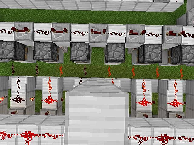 Pulse-based Data Transmission Minecraft Map