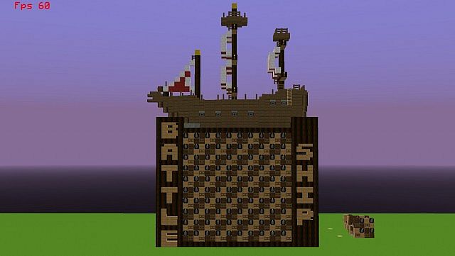BATTLE SHIP!!! Minecraft Map
