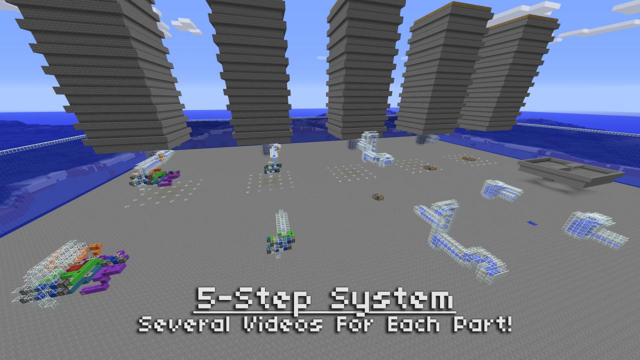 Automated EXP Farm Tutorial - Start to Finish Minecraft Map