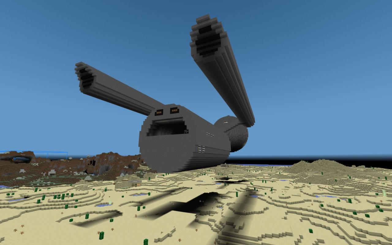 Daedalus Class (Non-cannon look) Minecraft Map