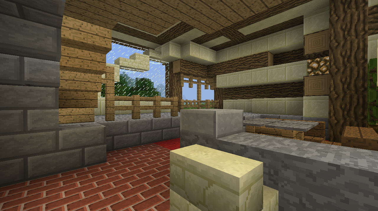 Modern Branch House (First Proper Build) Minecraft Map