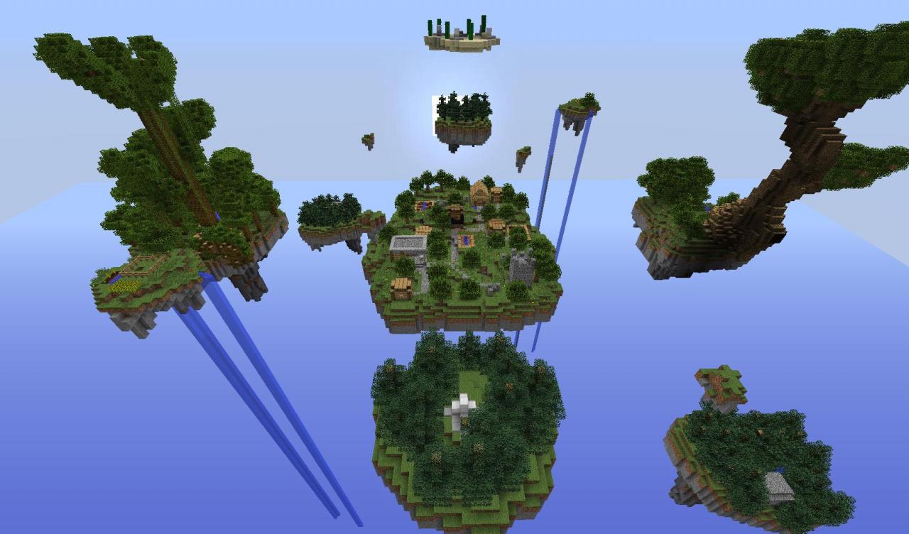 Sky Wars PvP In The Sky! Minecraft Blog