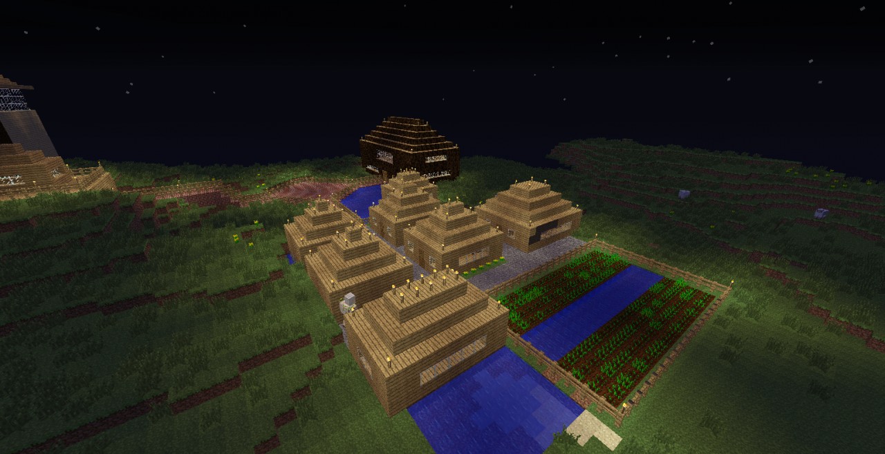 Farm town Minecraft Map