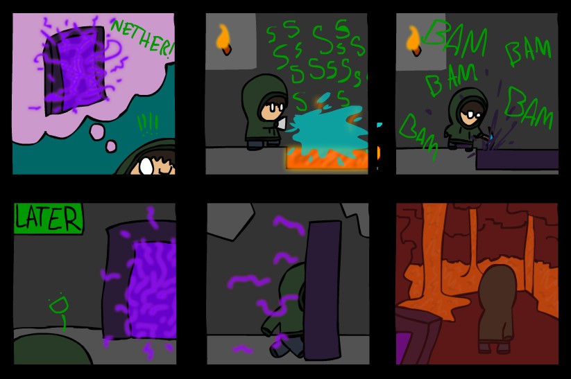 MY FRIENDS SECOND MINECRAFT COMIC 2 *MINECRAFT COMIC* Is The First ...
