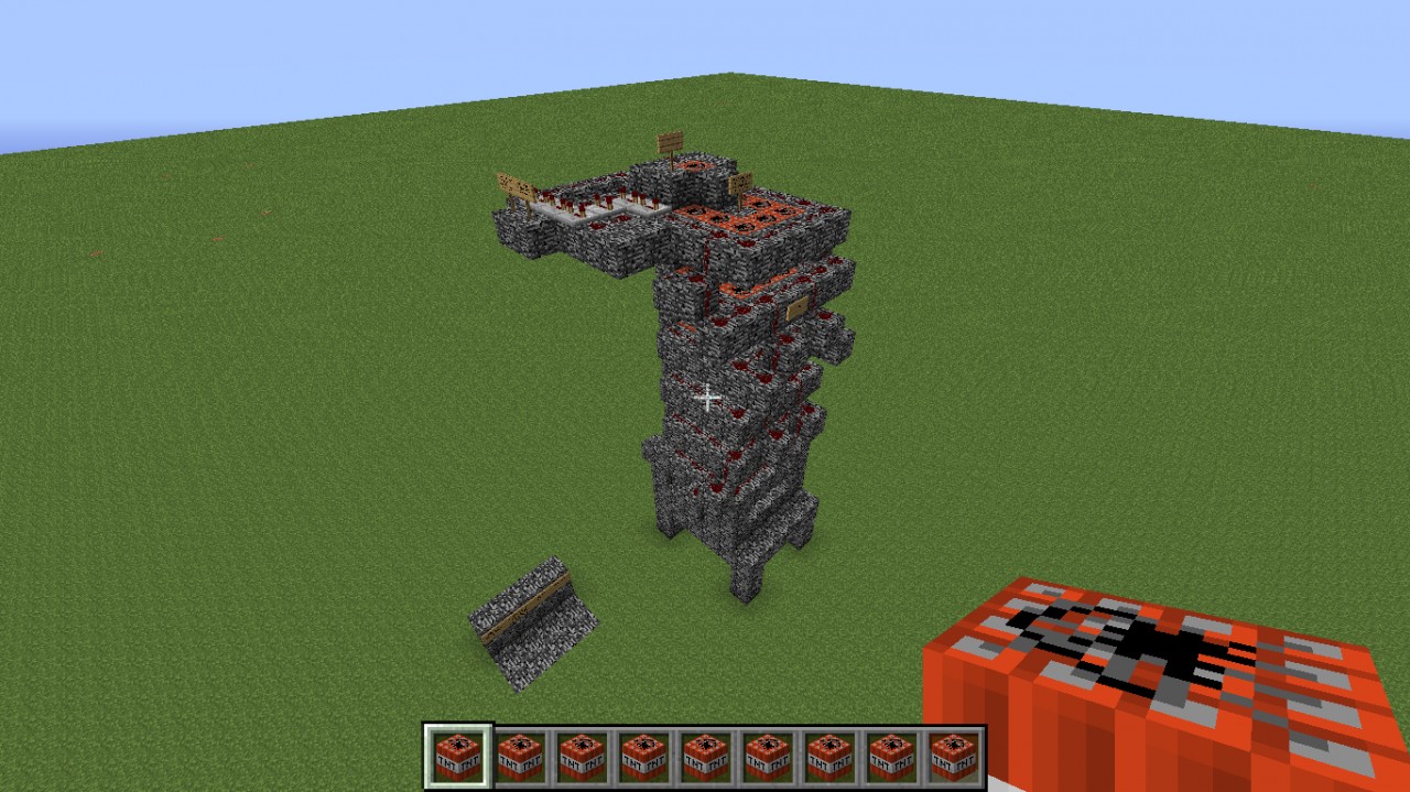 simple tnt cannon Minecraft Map
