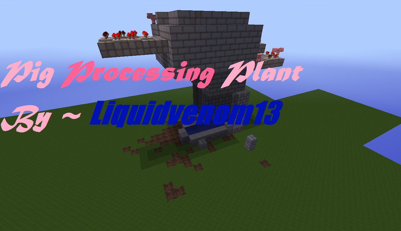 Pig Processing Plant Minecraft Map