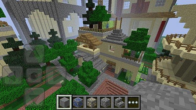 PE world Minecraft Map
