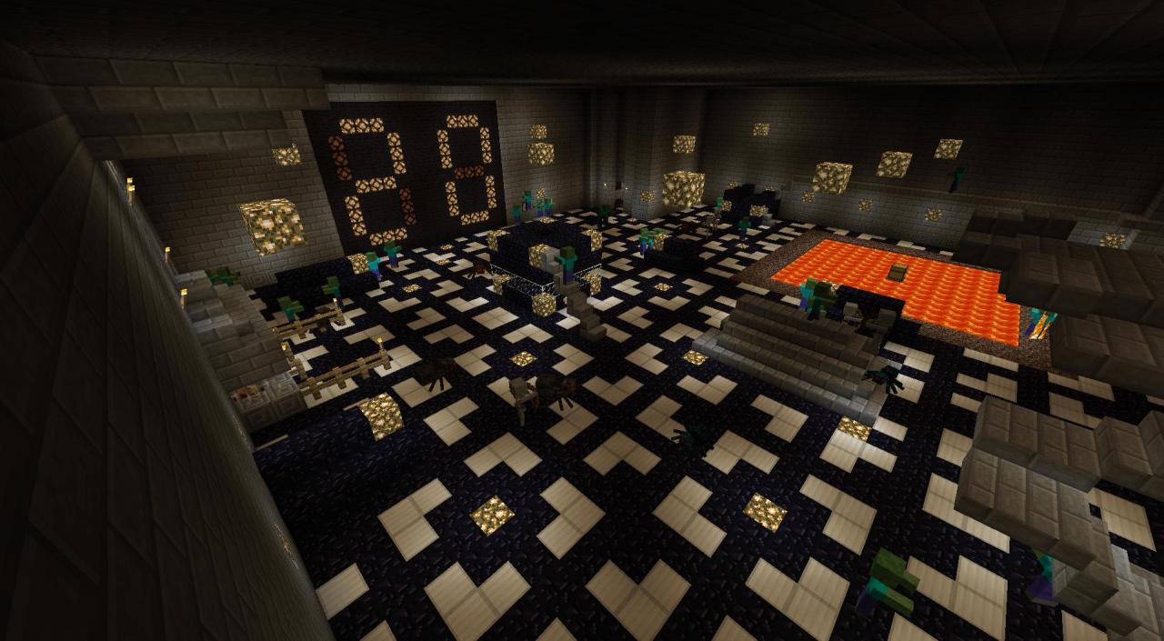 ~The Grid~ (a challenging puzzle/survival game) Minecraft Map