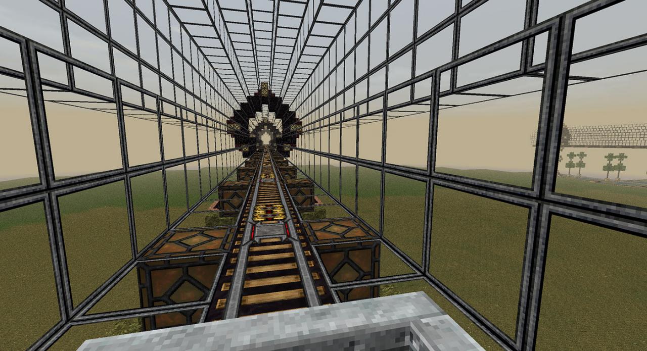 Modular Elevated Railway Minecraft Map