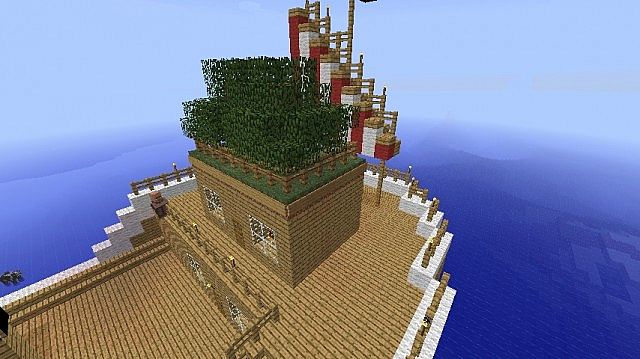 One piece Going Merry Minecraft Map