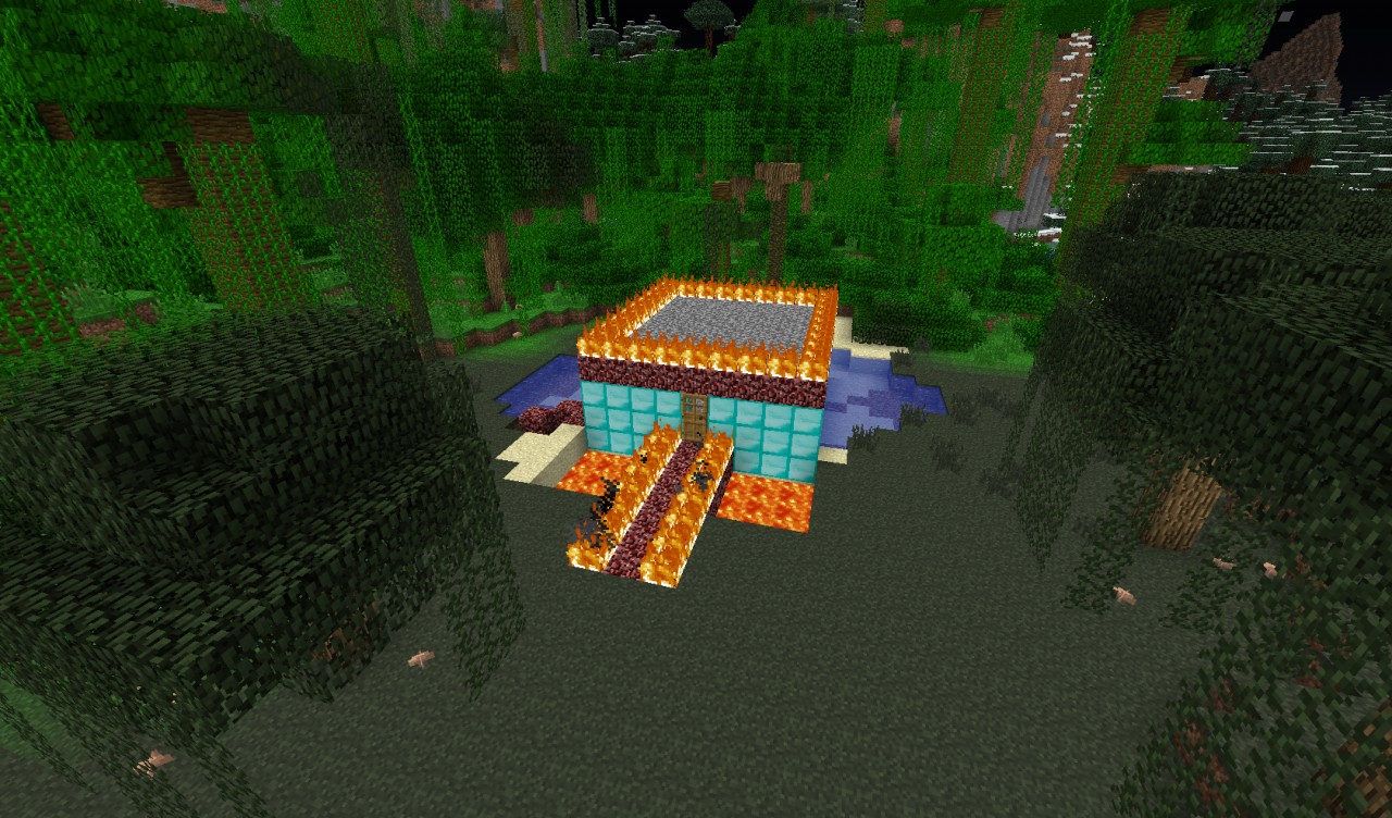 Nether House Minecraft Project