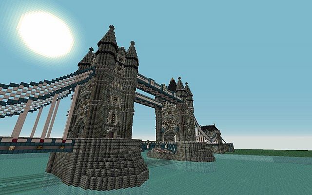Tower Bridge, London (1:1) Minecraft Map