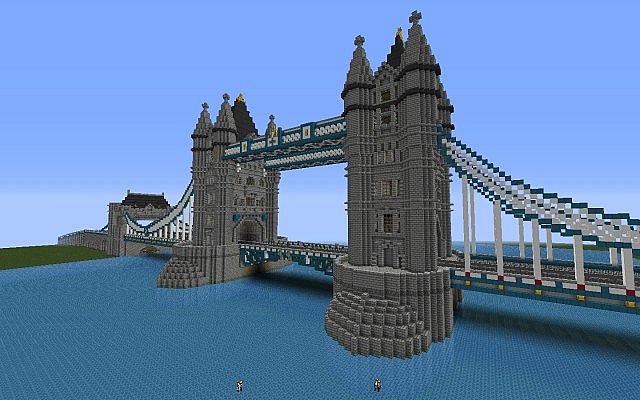 Tower Bridge, London (1:1) Minecraft Map