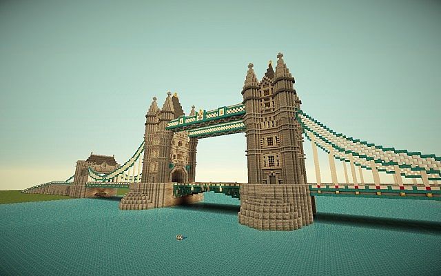 Tower Bridge, London (1:1) Minecraft Map