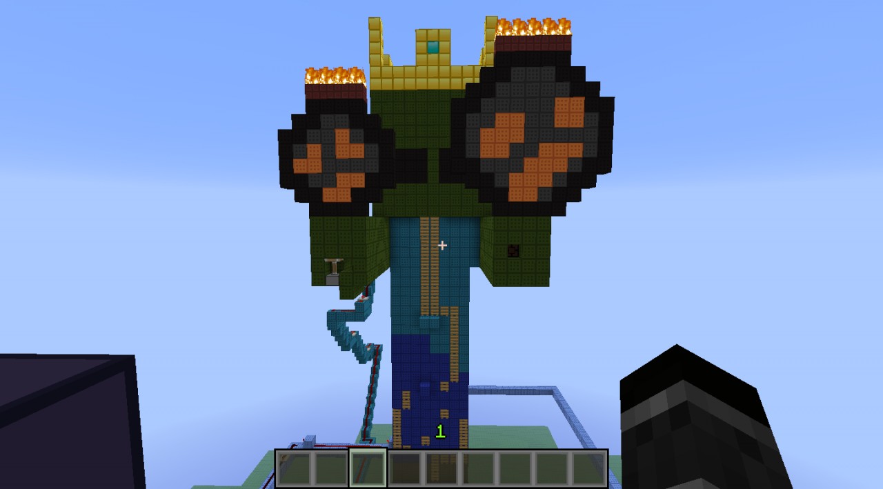 ZOMBIE KING BOSS 1.4 IMPROVEMENT Minecraft Map