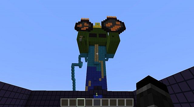 ZOMBIE KING BOSS 1.4 IMPROVEMENT Minecraft Map