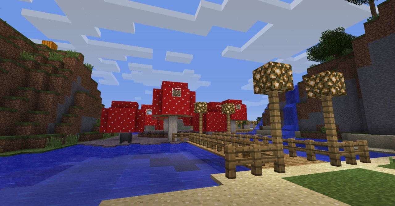 Crazy map. Minecraft Map