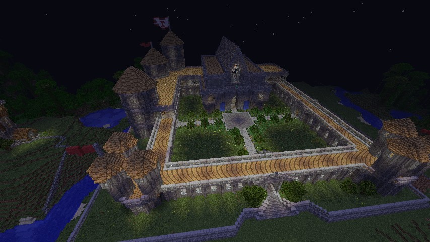 Hasbry's Spawn Castle Minecraft Map