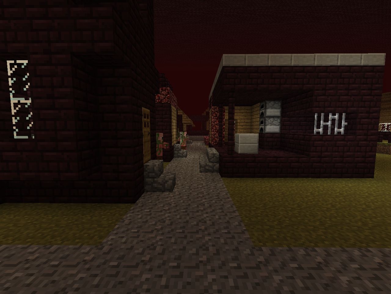 "Village of Survival" mini hardcore custom map Minecraft Map