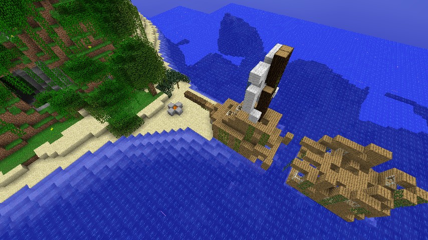 Escape the Ross Clif Island! Minecraft Map