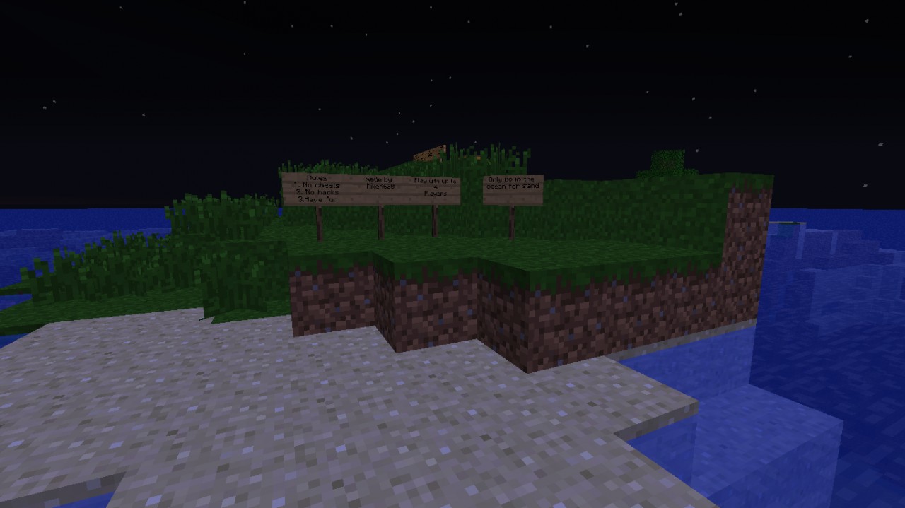 Survival island chain Minecraft Map