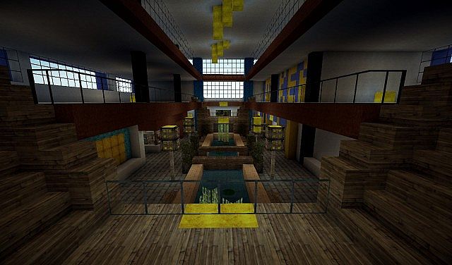Modern Shopping center / mall Minecraft Map