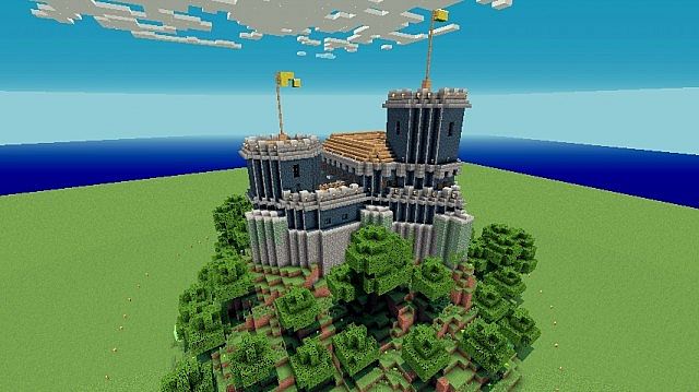 Project "wolfcastle" Little Castle or Watchtower Minecraft Map