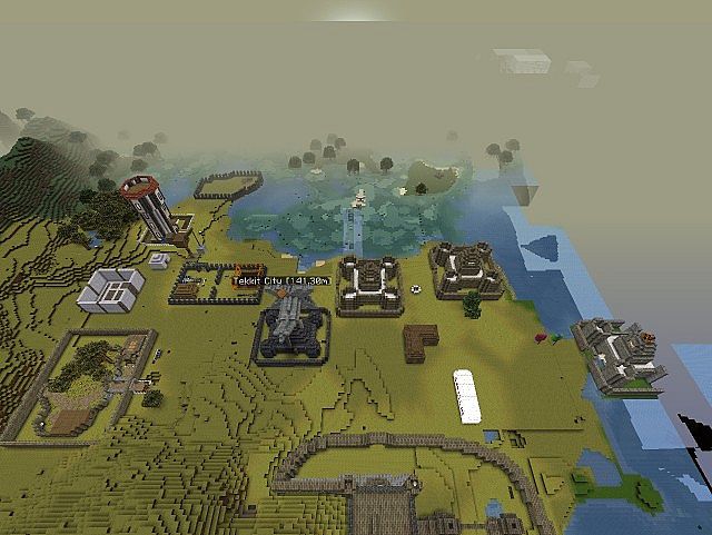 Tekkit Awesome Minecraft Map