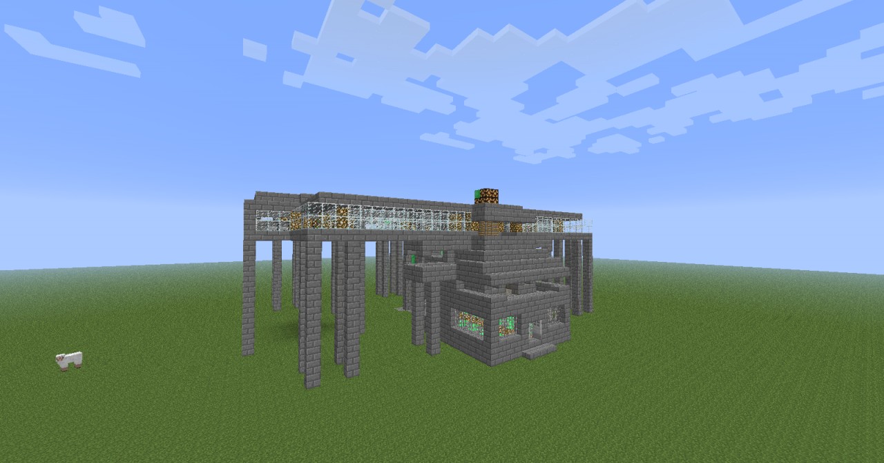 Small Flat Land Base. Minecraft Map
