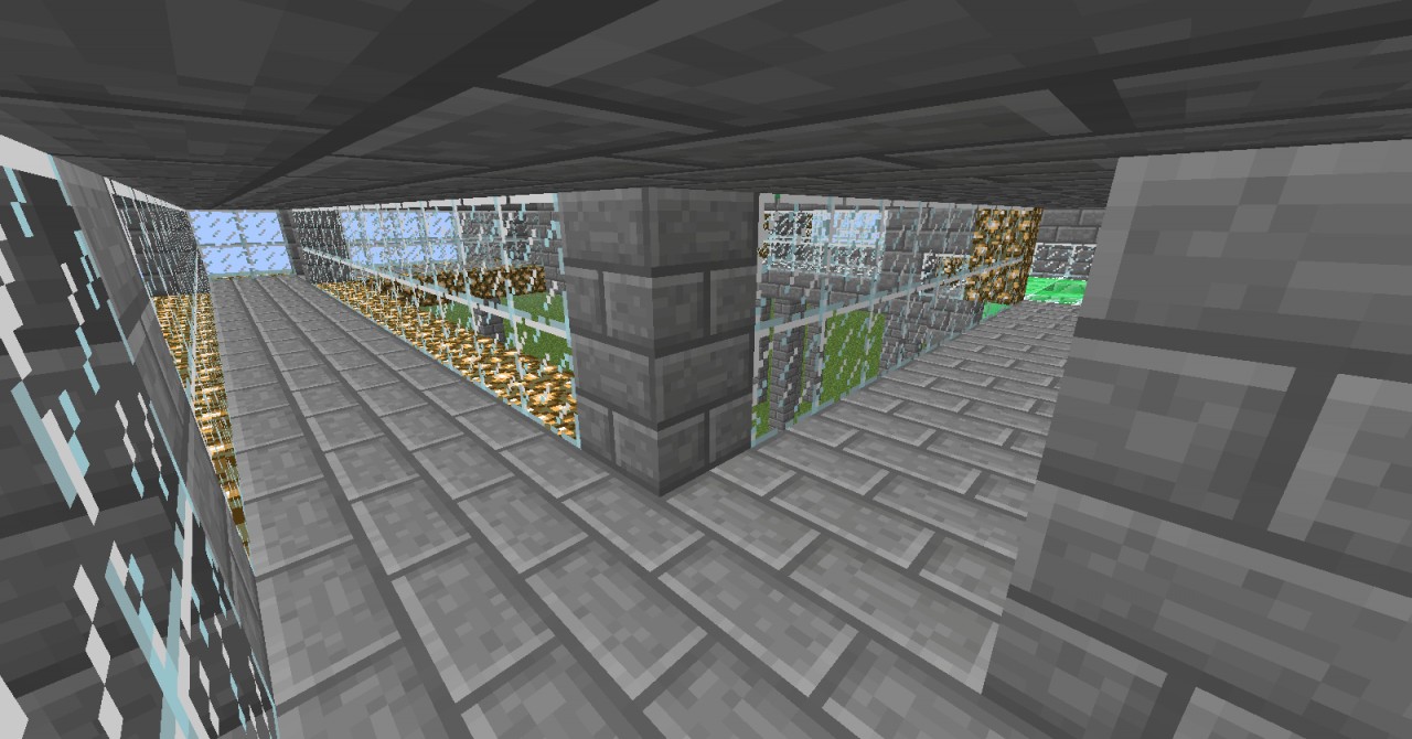 Small Flat Land Base. Minecraft Map