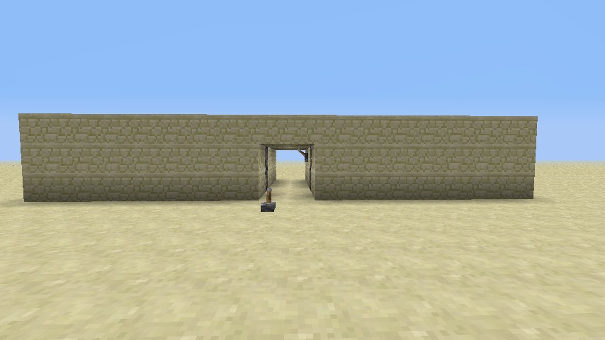 Hidden Piston Door Minecraft Map