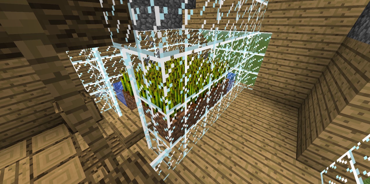 Superflat villa and village + Download Minecraft Map