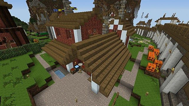 Old beer brewery Minecraft Map