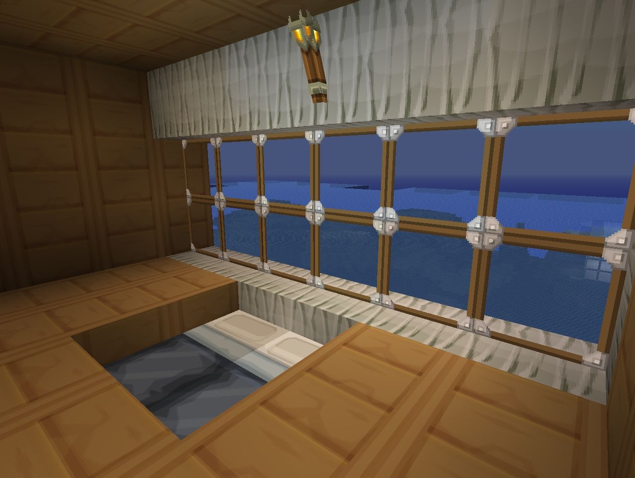 Beach Wood Cabin Minecraft Map