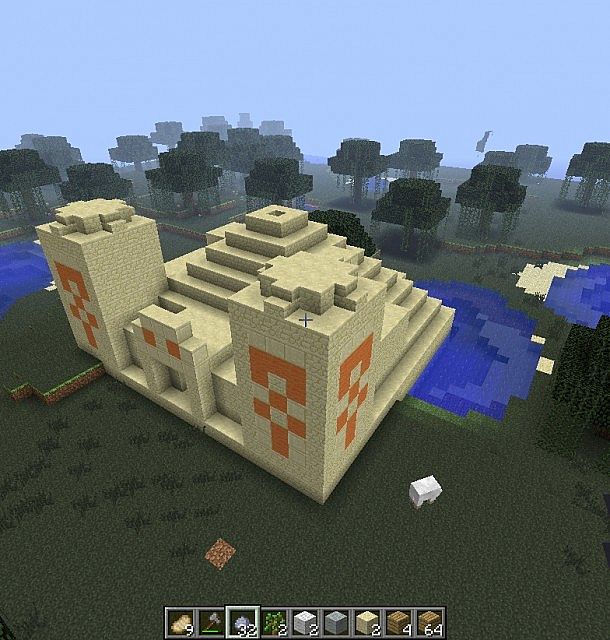 Strange Swamp pyramid.