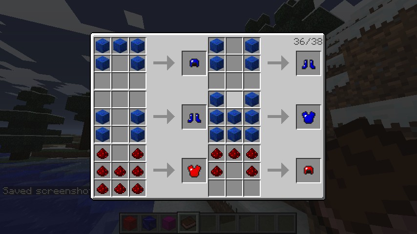 More uses Lapis and Redstone Minecraft Mod